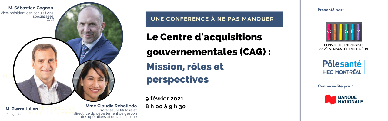 Discussion avec le CAG – CEPSEM